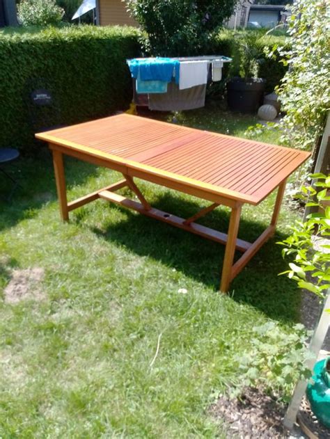 Table De Terasse à Rallonge Doccasion à Vallamand Pour Chf 55