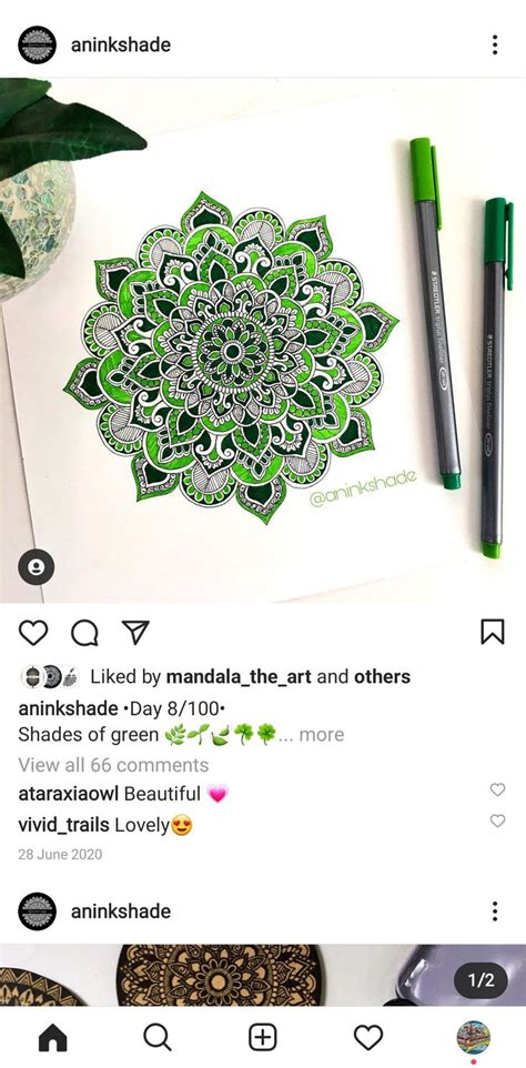 Mandala Doodle Art