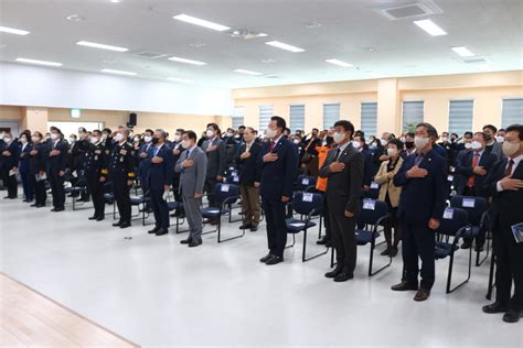 단독 화보 진천경찰서 신청사 준공식 성료 중부타임즈