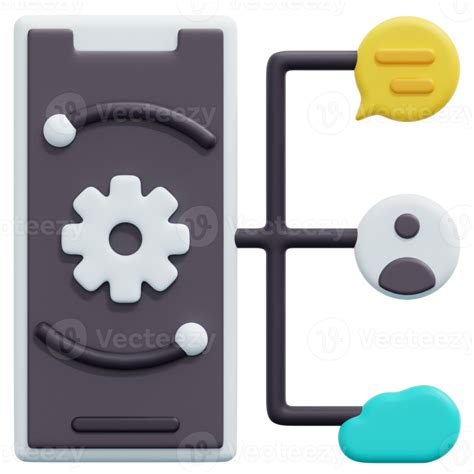 Algorithm 3d Render Icon Illustration 11628733 Png