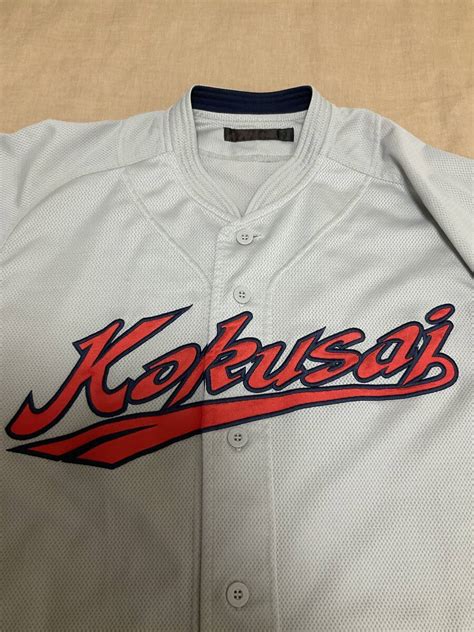 Yahooオークション 甲子園出場校 京都国際高校野球部 公式戦用ユニ