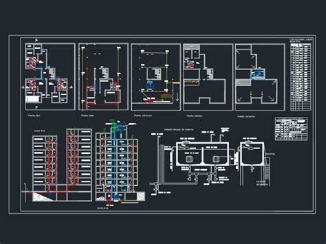 Sanitary Installations In Buildings In Autocad Cad 409 11 Kb
