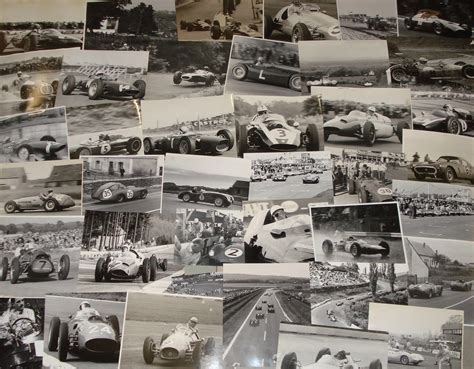 Bonhams Cars A Quantity Of Grand Prix And Motorsport Photographs By