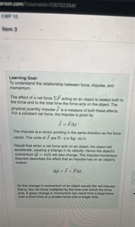 Solved In A Perfectly Elastic Collision Between Two