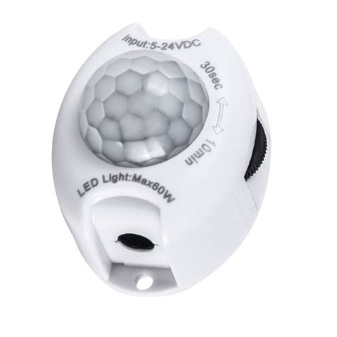 เครื่อง Saklar Lampu Sensor ความเคลื่อนไหว12v ตัวจับเวลาทำงานอัตโนมัติ