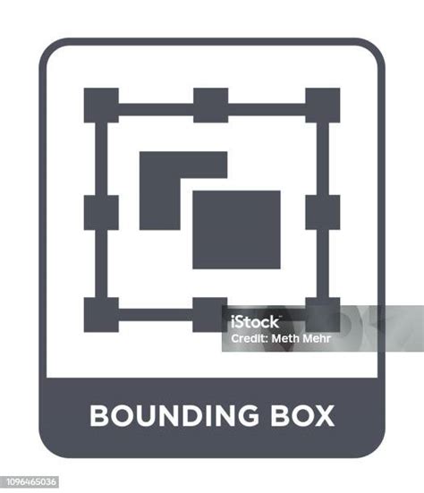 邊界框圖示向量在白色背景 邊界框時尚填充的圖示從幾何圖形集合向量圖形及更多商標圖片 商標 圖示 垂直構圖 Istock