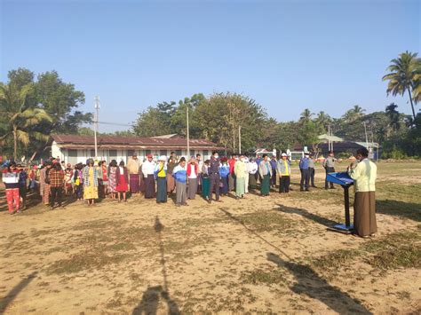 ငရုတ်ကောင်းမြို့တွင် ၇၅ နှစ်မြောက် စိန်ရတုပြည်ထောင်စုနေ့ အထိမ်းအမှတ် အားကစားပြိုင်ပွဲ ဖွင့်ပ