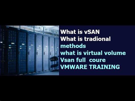 Satyabrata Padhi On Linkedin What Is Vsan Vsan Explain How Does Vsan Work Virtual Volume