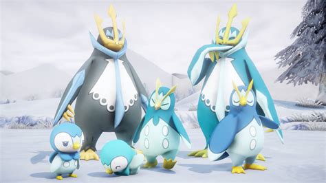 Mmd Pk Piplup Line Update Dl By Celestcsilvari On Deviantart