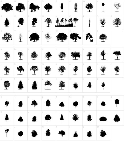 Trees TFB Font Download