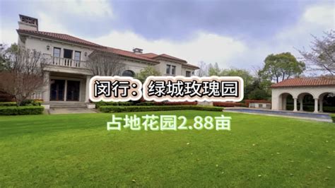 四期288亩占地意式独栋，2015年交房，闵行带游泳池的豪宅 Youtube