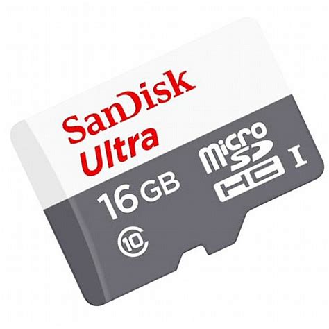 כרטיס זיכרון Sandisk Ultra 16gb כרטיסים וזיכרונות ניידים מחשבים