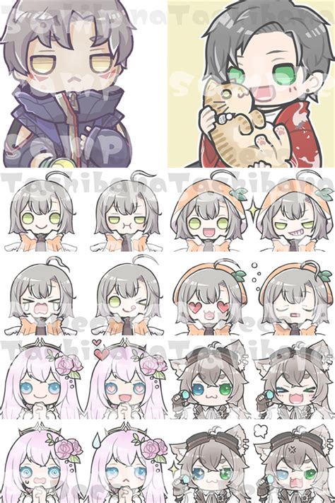 デフォルメキャラクターイラスト