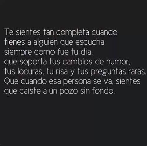 Te Sientes Tan Completa Cuando Tienes A Alguien Frasespw