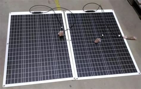 2 STÜCK 170W 12V Flexibel Solarpanel Monokristallin Solarmodul für