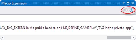Visualiser Les Macros Unreal Engine Dans Visual Studio Microsoft Learn