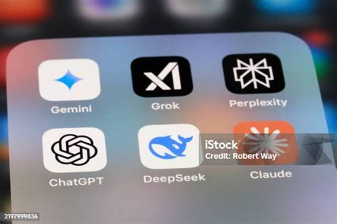 deepseek chatgpt gemini grok claude and perplexity ai apps assorted ai