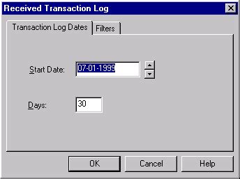 Managing Transaction Logs