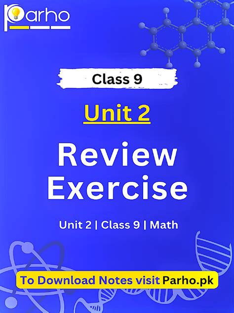 9th Math Unit 2 Review Exercise Pdf