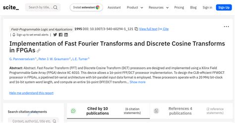 Implementation Of Fast Fourier Transforms And Discrete Cosine