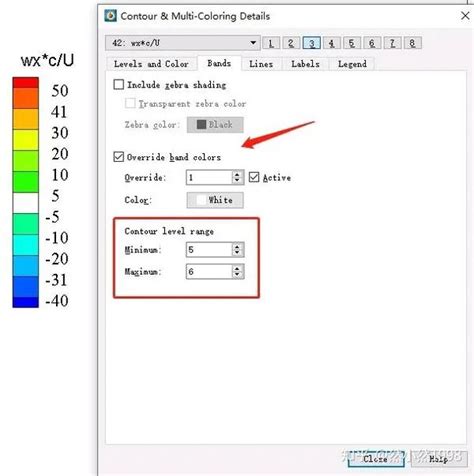 Tecplot的颜色栏legend里面添加颜色的方法 知乎