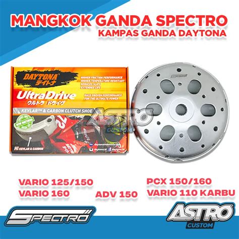 Mangkok Kampas Ganda Vario Vario PCX ADV Daytona SPECTRO Lazada Indonesia