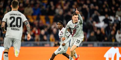 Invicto Há 47 Jogos Bayer Leverkusen Vence Roma E Encaminha Vaga Para
