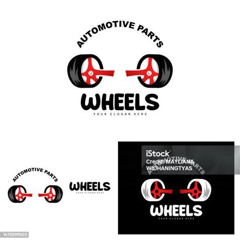 타이어 휠 로고 자동차 부품 벡터 유지 보수 워크샵 디자인 차고 자동차 차량 현대 간단한 휠 아이콘 개념에 대한 스톡 벡터 아트 및 기타 이미지 Istock