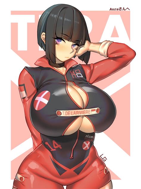 Rule 34 1girls Aurahack Big Breasts Black Hair Bob Cut Breasts