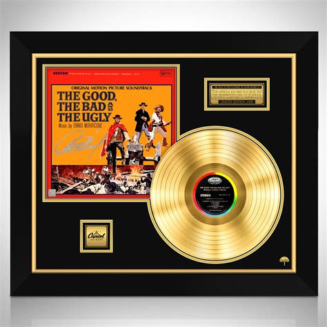 The Good The Bad And The Ugly Limited Signature Edition Gold Lp Custom