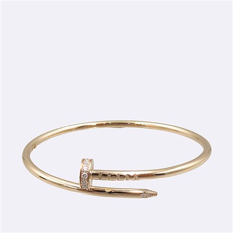 까르띠에 20p 다이아 앵끌루 스몰 팔찌 럭셔리바이 중고명품