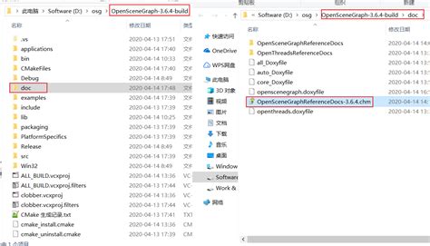 Openscenegraph 364 源代码编译x86 Chm 文档生成 Bensonlaur 博客园