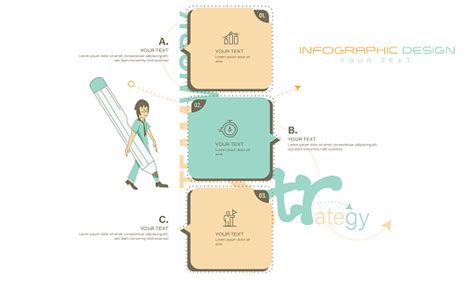 벡터 인포그래픽 디자인 비즈니스 템플릿에는 아이콘과 3가지 옵션 또는 단계가 있습니다 프로세스 다이어그램 프리젠테이션 워크플로우 레이아웃 배너 순서도 정보 그래프 스톡에