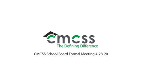 Cmcss School Board Formal Meeting 4 28 20 Youtube