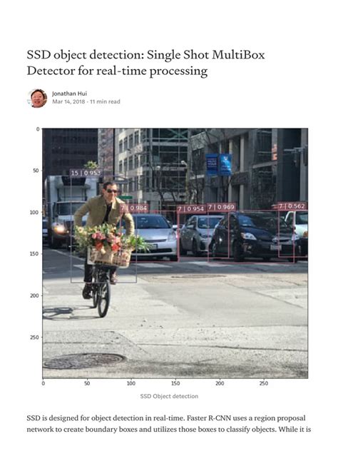 Ssd Object Detection Single Shot Multibox Detector For Real Time