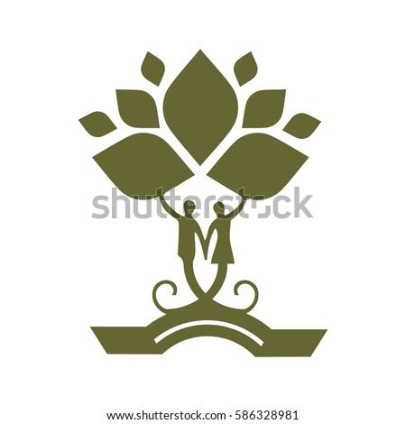 Tree Symbol Unity Love Stock Vector Royalty Free Shutterstock