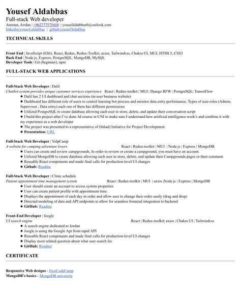 yousef aldabbas on linkedin react developer opportunities