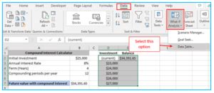 How To Create A Two Variable Data Table In Excel