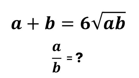 a wonderful math olympiad question with radicals maths tricks with
