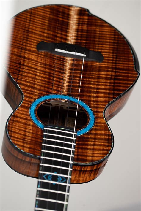 The Ukulele Site Cornerstone Master Grade Koa Tenor Custom 107
