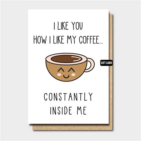Funny Birthday Card Coffee Birthday Card Coffee Lover Card Etsy Uk