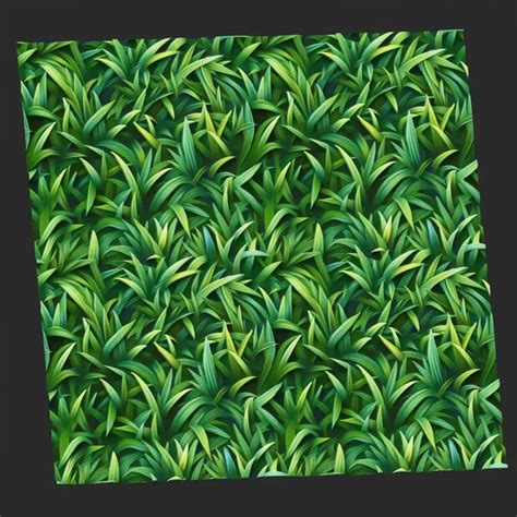Cartoon Grass Seamless Texture Png