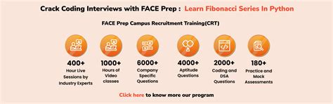 Fibonacci Series In Python Program To Print Easily