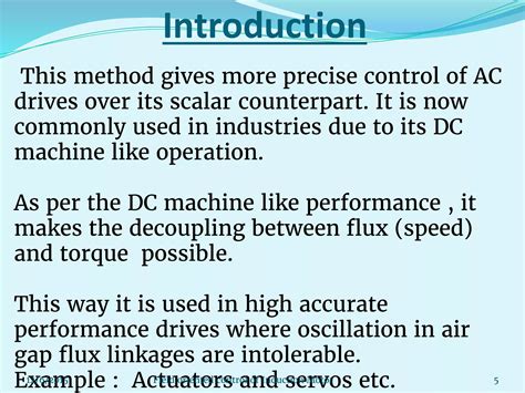 Updated Field Oriented Control Of Induction Motorpptx