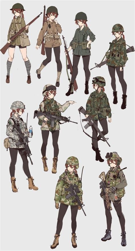 Army Uniform Drawing