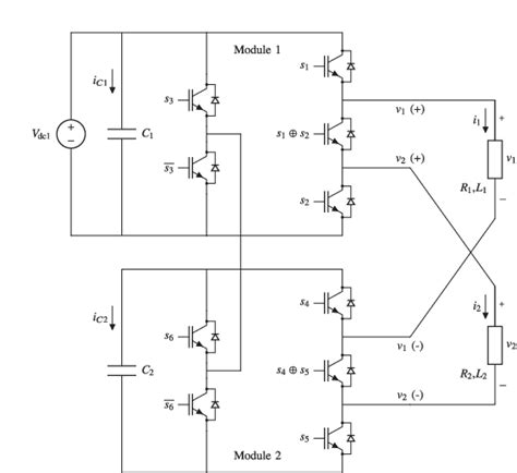 figure 10 from cascaded multioutput multilevel converter modulation
