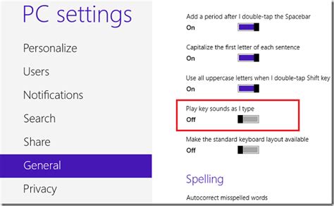 Turn Off Typing Sound In Windows Tablet Liberian Geek