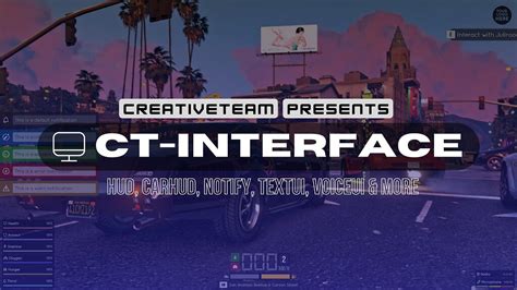 PAID CT Interface Status Carhud Notify TextUI VoiceUI More