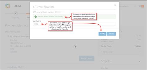 Magento 2 Order Verification Restrict Magento 2 Orders Via Otp