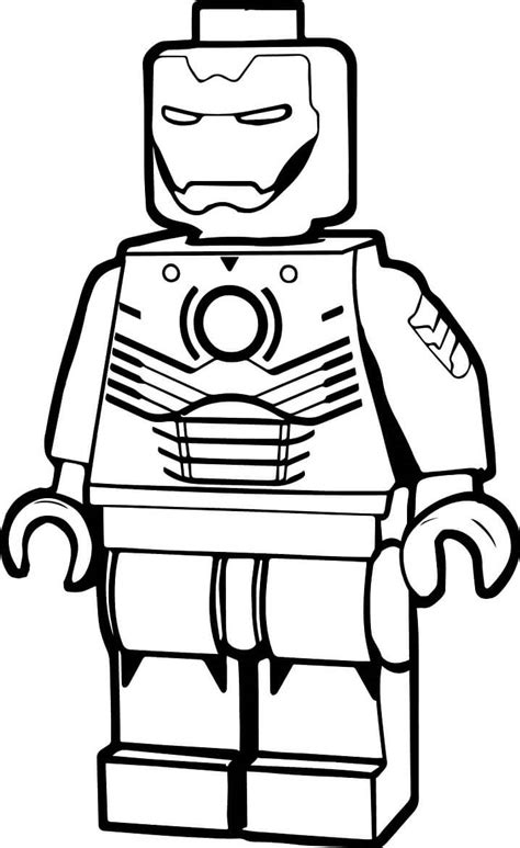Lego Iron Man